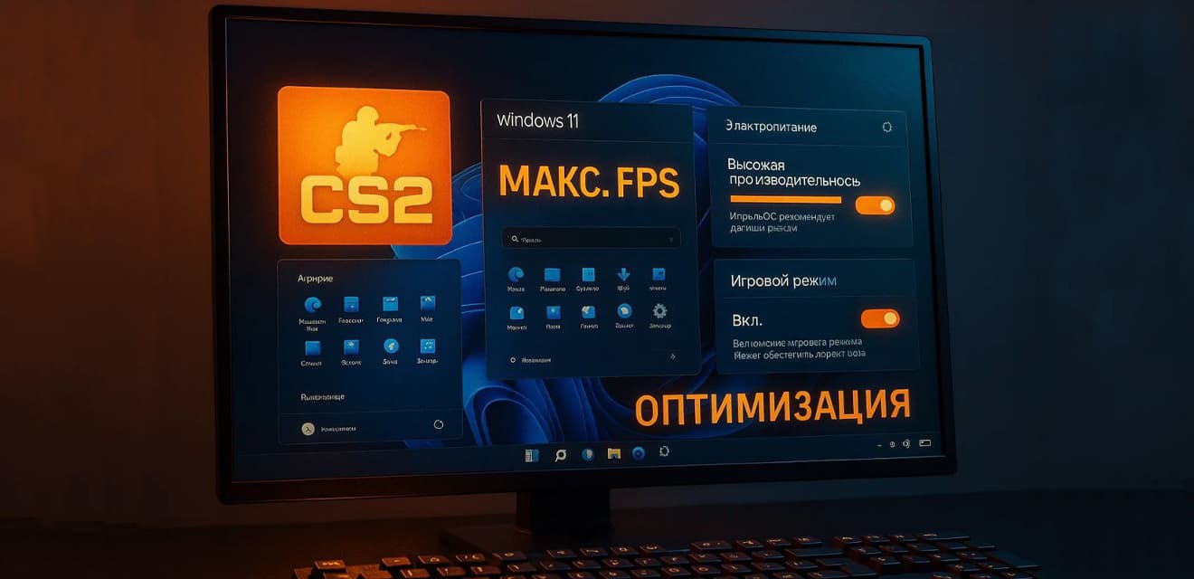 Оптимизация настроек Windows 11 для максимальной производительности в CS2